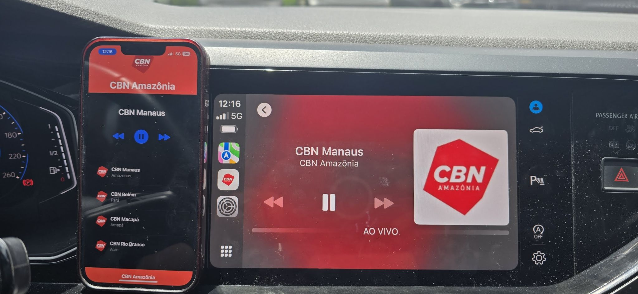 CBN Amazônia com app para carros - SET PORTAL